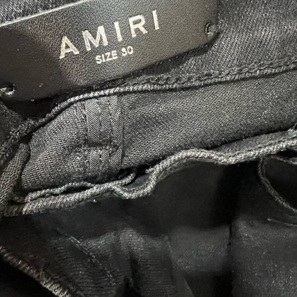 AMIRI | Jeans | Black Amiri Playboi Collab Jeans In Perfect Condition ...